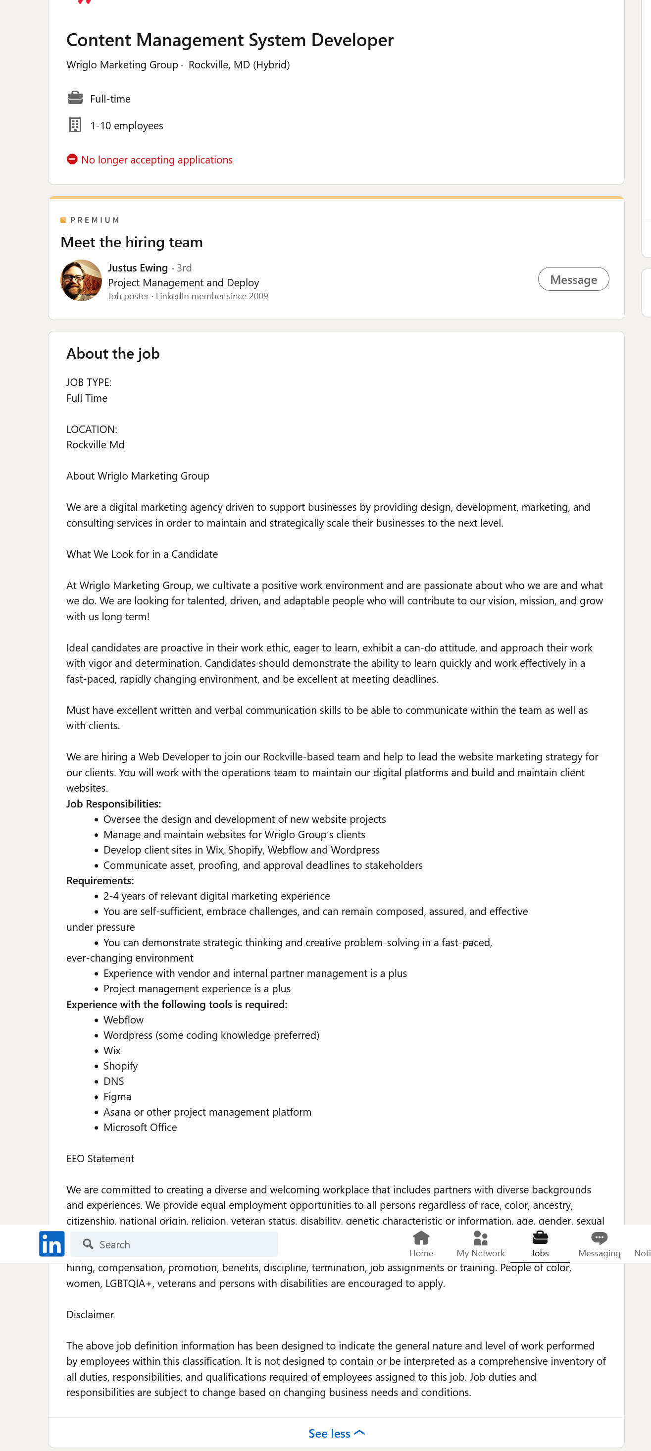 Job Offer Or Not Ambrolla
